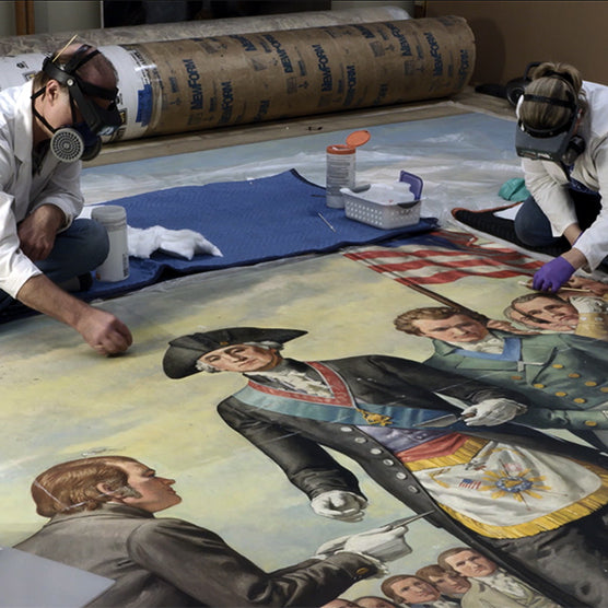 New Video on the Restoration of the Cornerstone Mural - GWMNMA